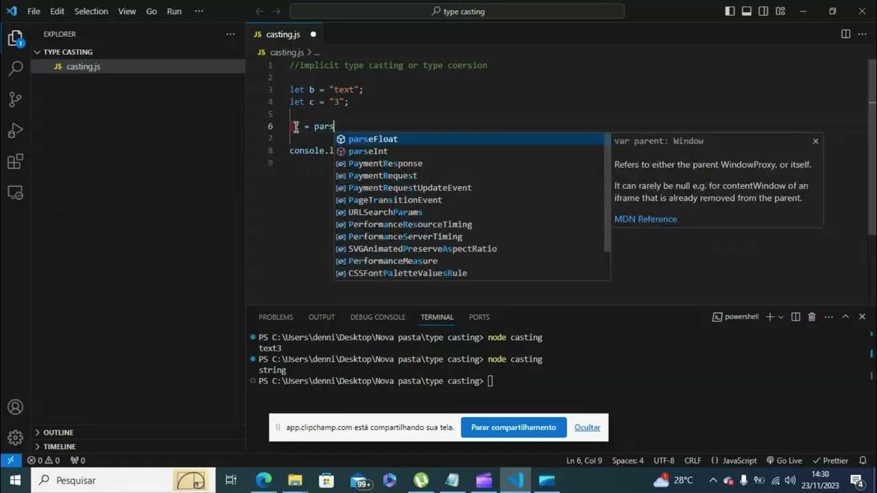 roadmap sh javascript type casting 04 - YouTube