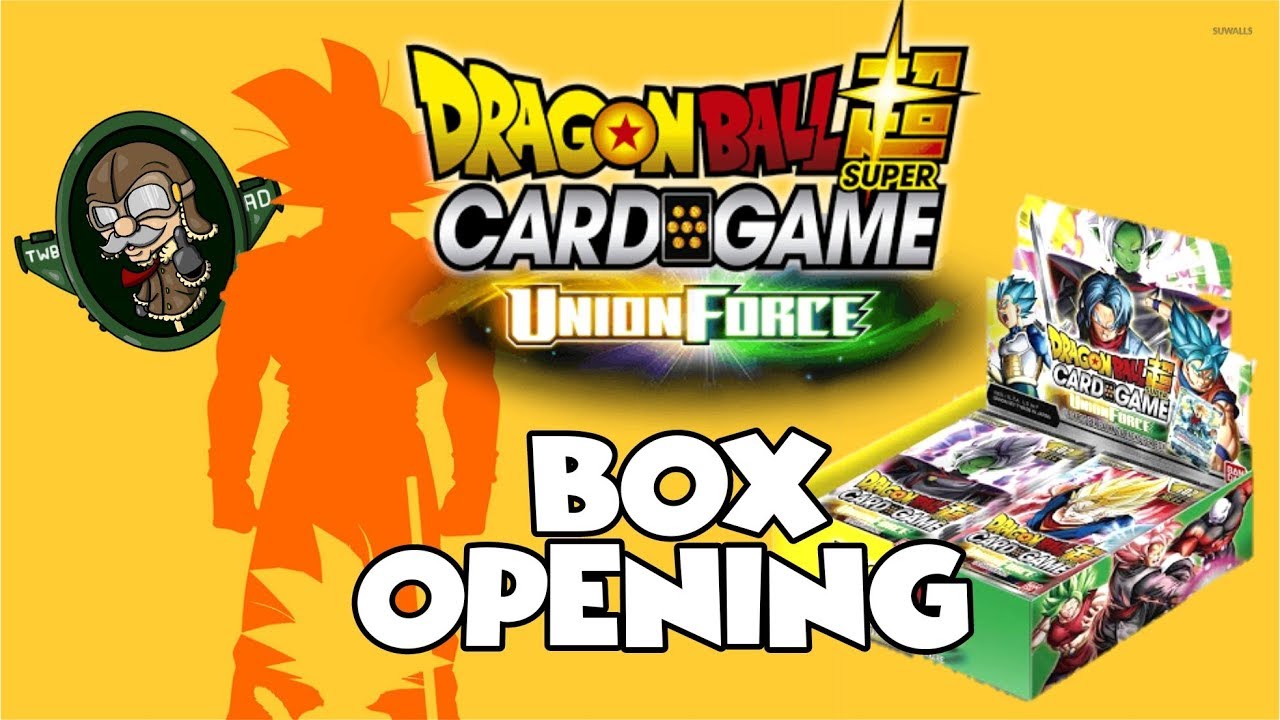 Dragon Ball Super Set 2 Union Force Booster Box Opening - #DBSTCG - YouTube