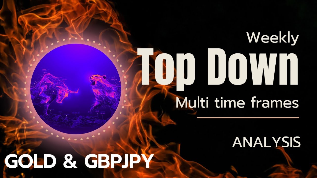 Weekly Top Down | Multiple Time Frames Analysis | Gold | GBPJPY - YouTube