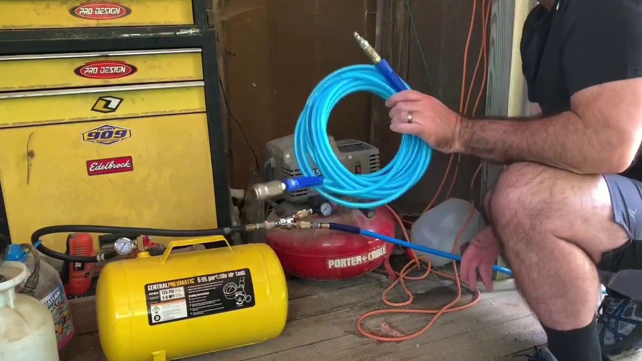 Modified Harbor Freight 5 Gallon Air Tank (Add on tank for your ...