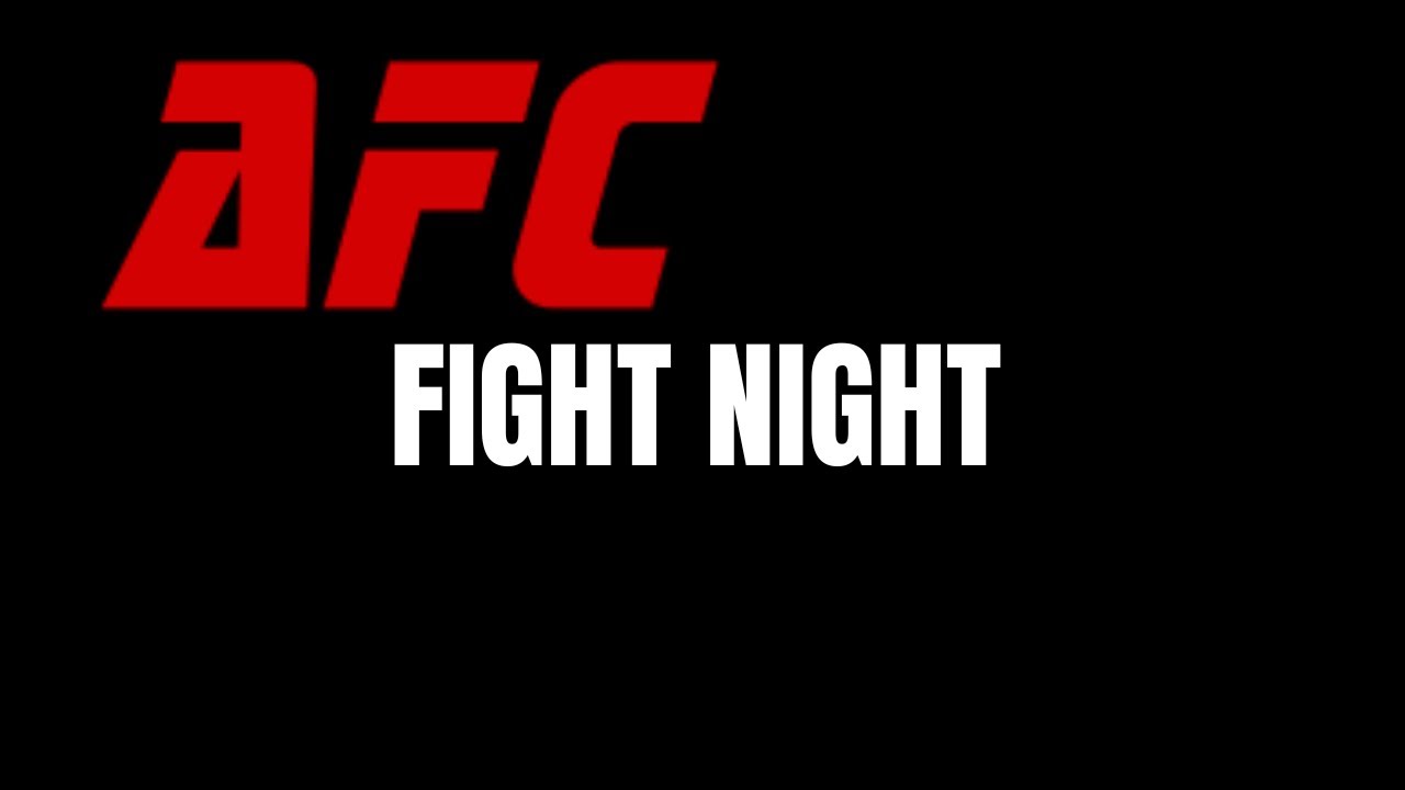 AFC | Fight Night One - YouTube