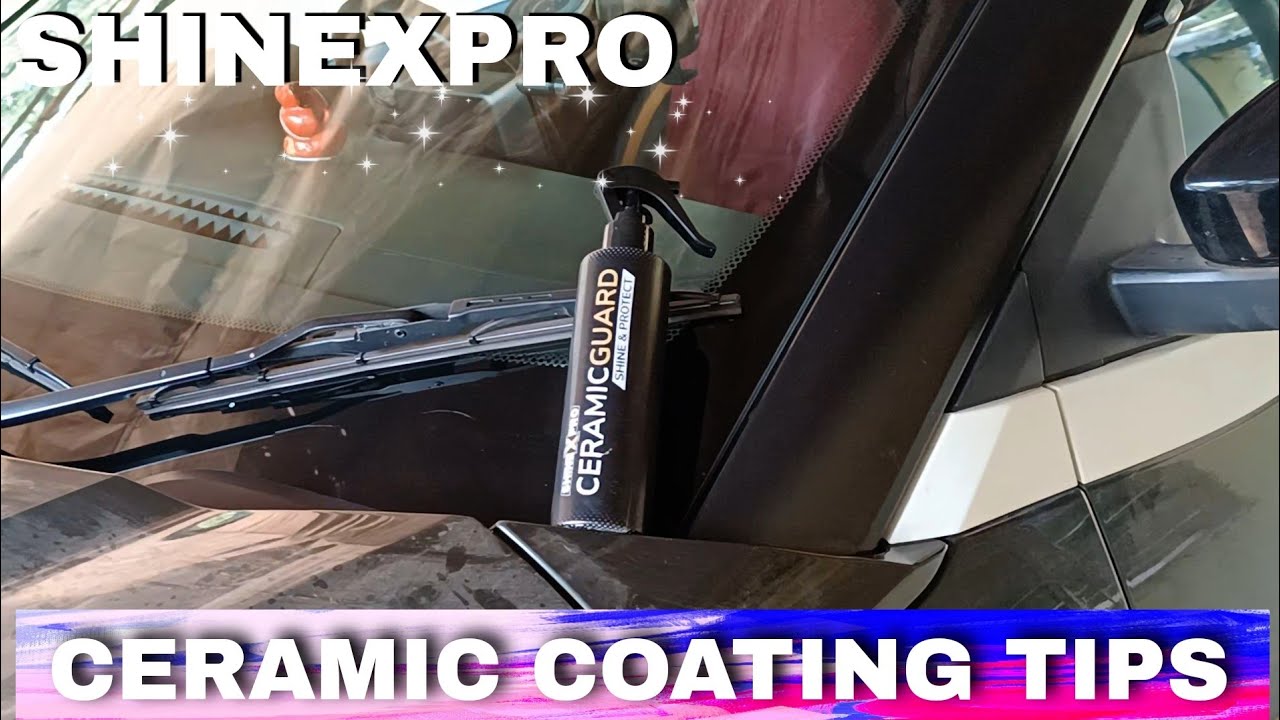 Ceramic Coating Tips | ShineXpro Ceramic guard review after use - YouTube