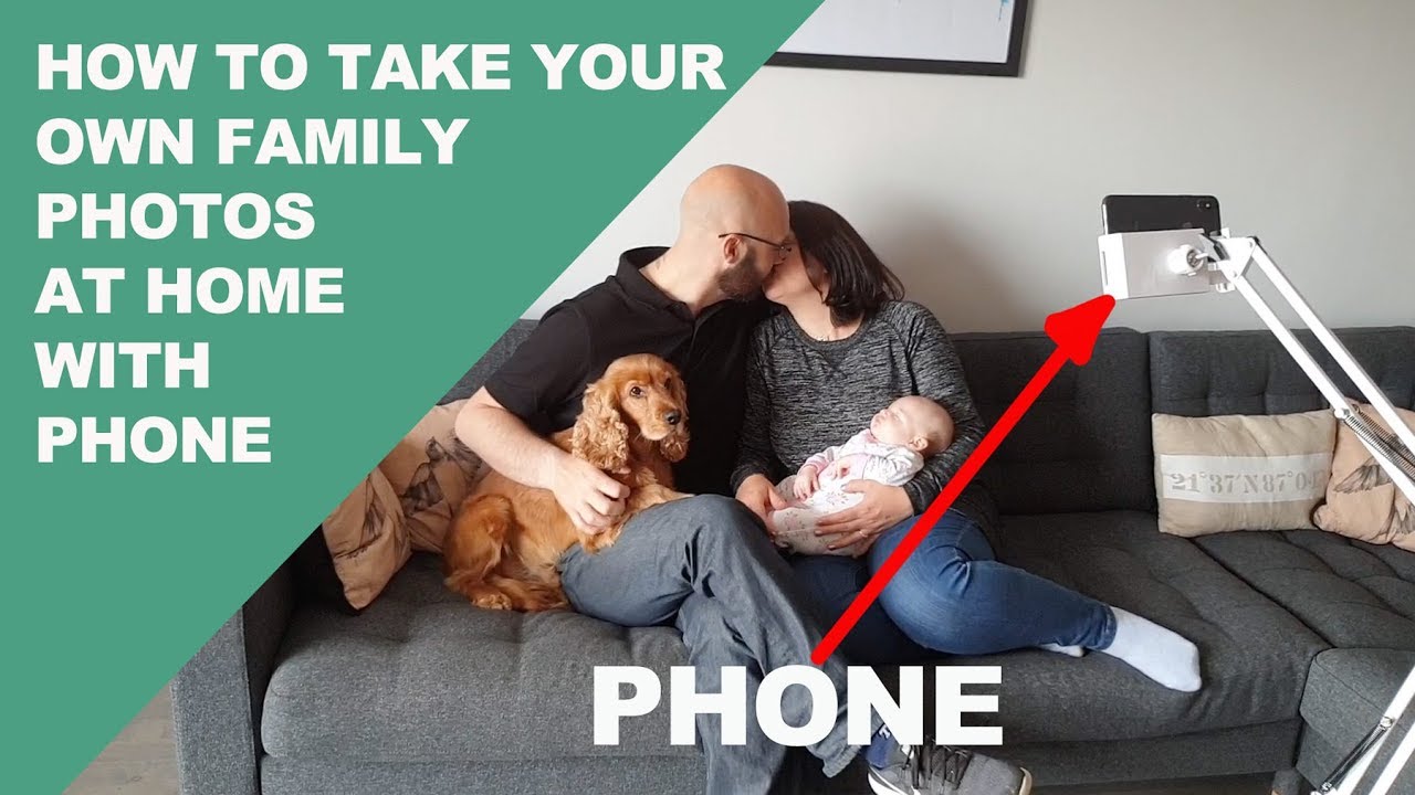 DIY Baby Photoshoot At Home How To Take Your Own Family Photos With