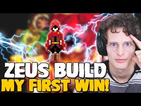 Wizard Of Legend - The Zeus Build! Non-Stop Lightning | My First Win ...