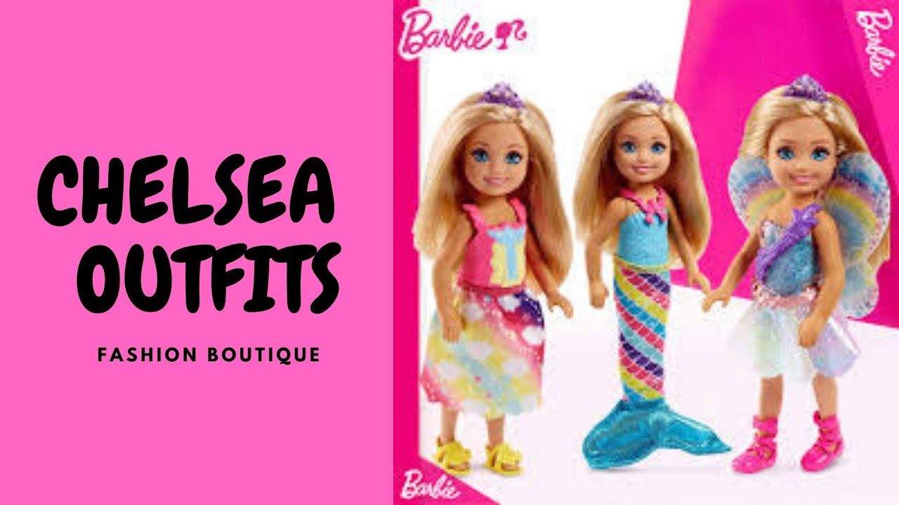 CHELSEA BARBIE FASHION OUTFITS - YouTube