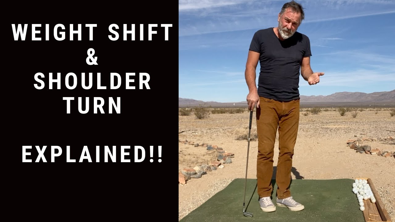 Weight Shift and Shoulder Turn In The Golf Swing [Explained!!!] - YouTube