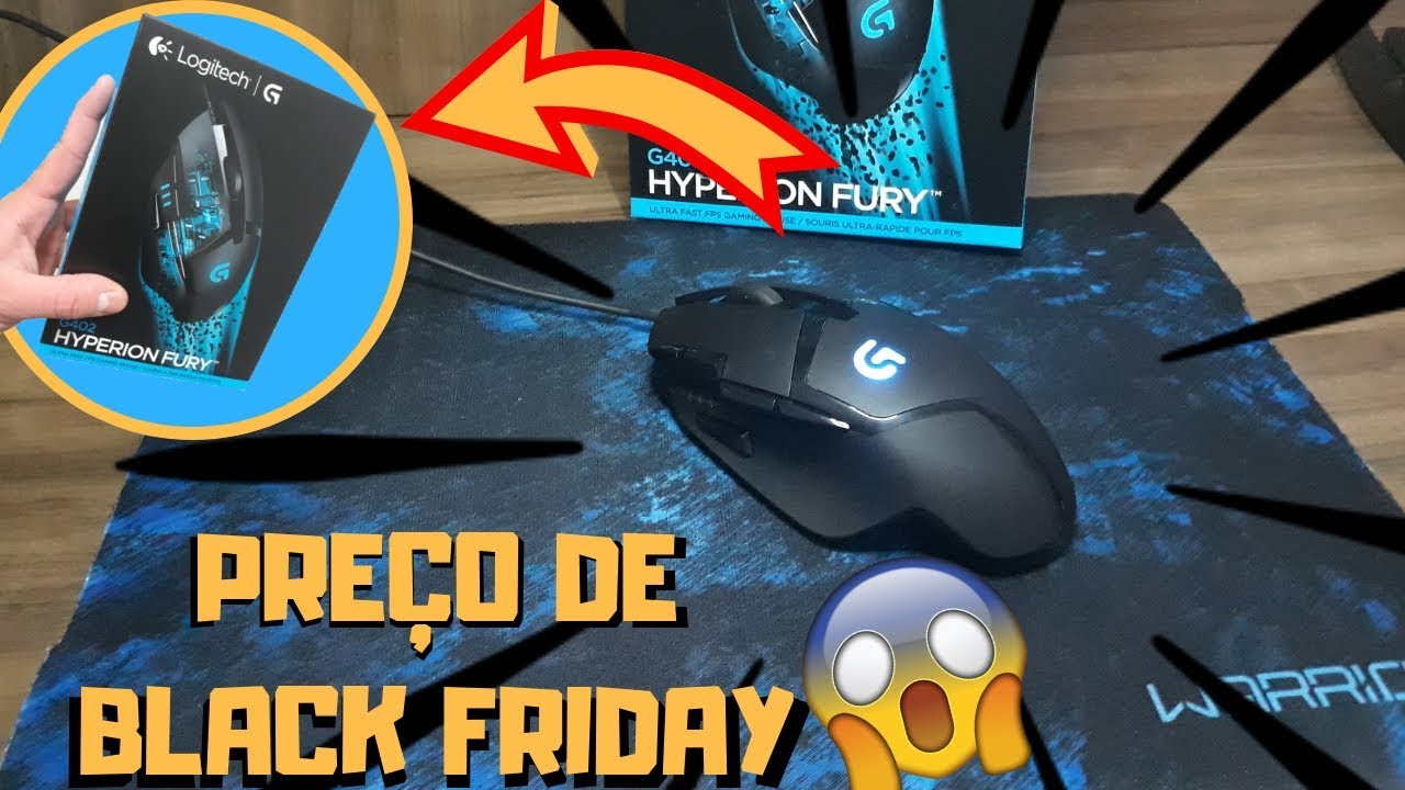 COMPREI UM MOUSE DE 100 REAIS! - Logitech G402 Hyperion Fury ‹ GameBo0y ...