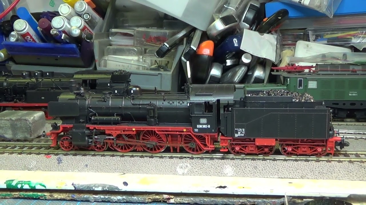 Meine neue Trix BR 038 - YouTube