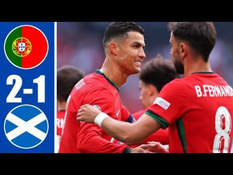 Portugal vs Scotland (2-1) Extended HIGHLIGHTS || UEFA Nations League2024 ||