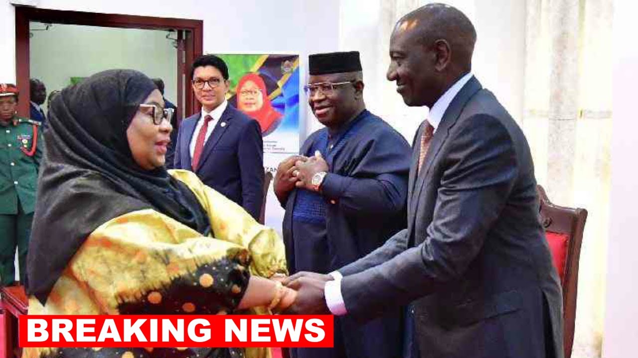 LIVE: PRESIDENT RUTO AND SAMIA SULUHU IN TANZANIA LEADING 60 YEARS OF ...