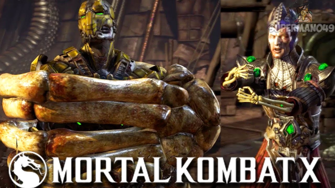 POWER OF THE GODLY BONE HANDS! - Mortal Kombat X: "Shinnok" Gameplay ...