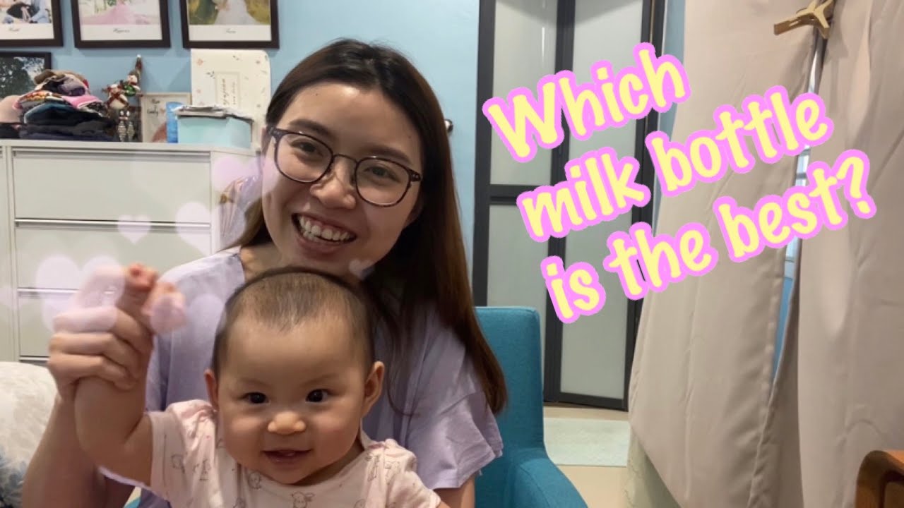 Which milk bottle is the best? Avent or Pigeon or Hegen - YouTube
