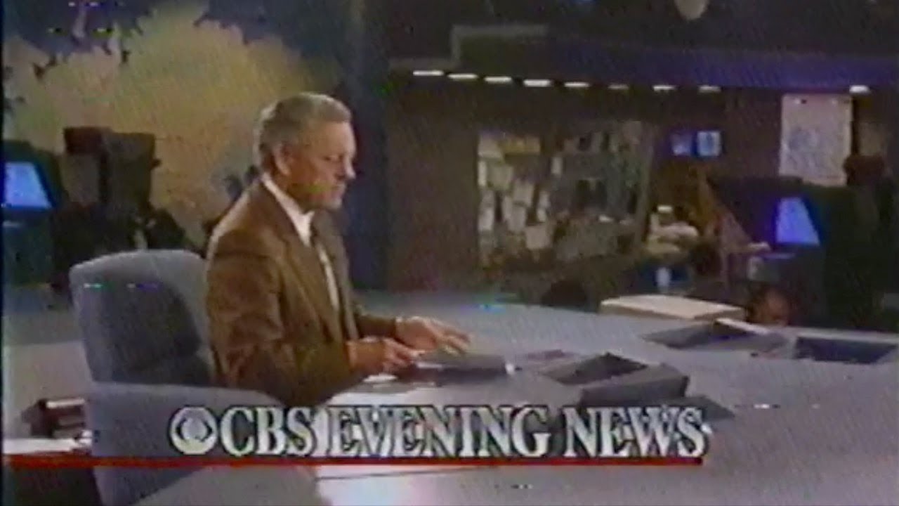 CBS Evening News w/ Bob Schieffer ... Saturday, October 26, 1991 - YouTube