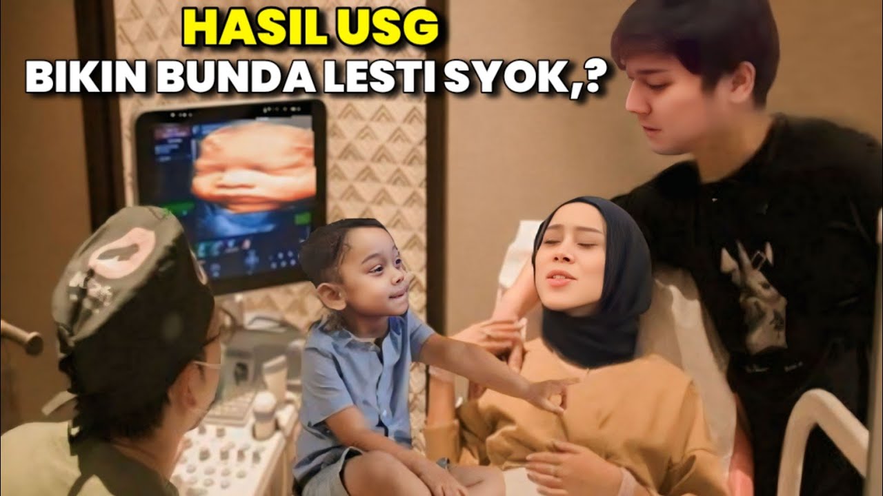Lesti Gemetaran !! Lihat Bentuk Wajah Calon Baby.... - YouTube