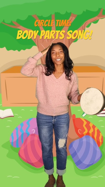Circle Time: Body Parts Song! | Head & shoulders, Knees and toes ...