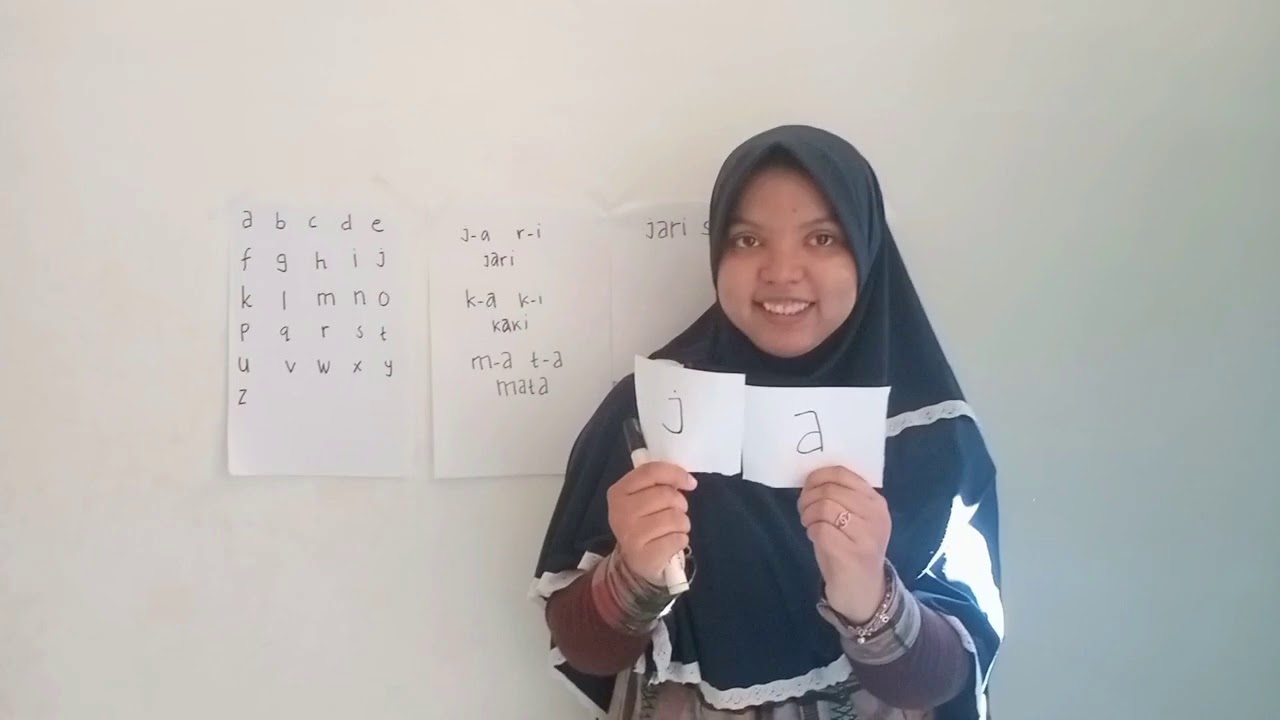 Simulasi Pembelajaran Membaca dengan Metode Eja - YouTube