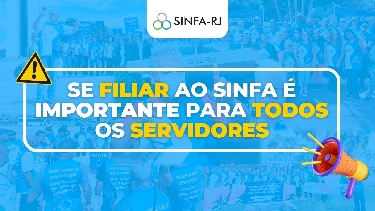 Se FILIAR ao SINFA é IMPORTANTE para TODOS os SERVIDORES!! | Cortes da ...