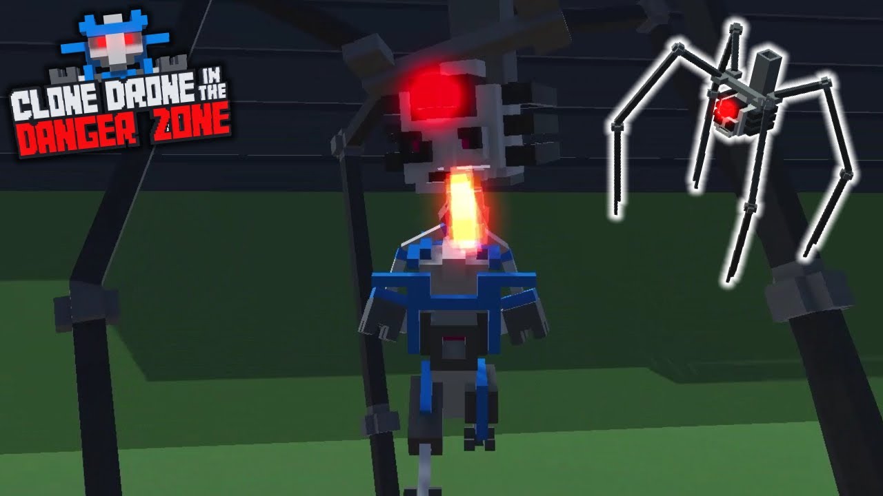 SPIDERTRON 5000! | Clone Drone In The Danger Zone: Chapter 1 - YouTube