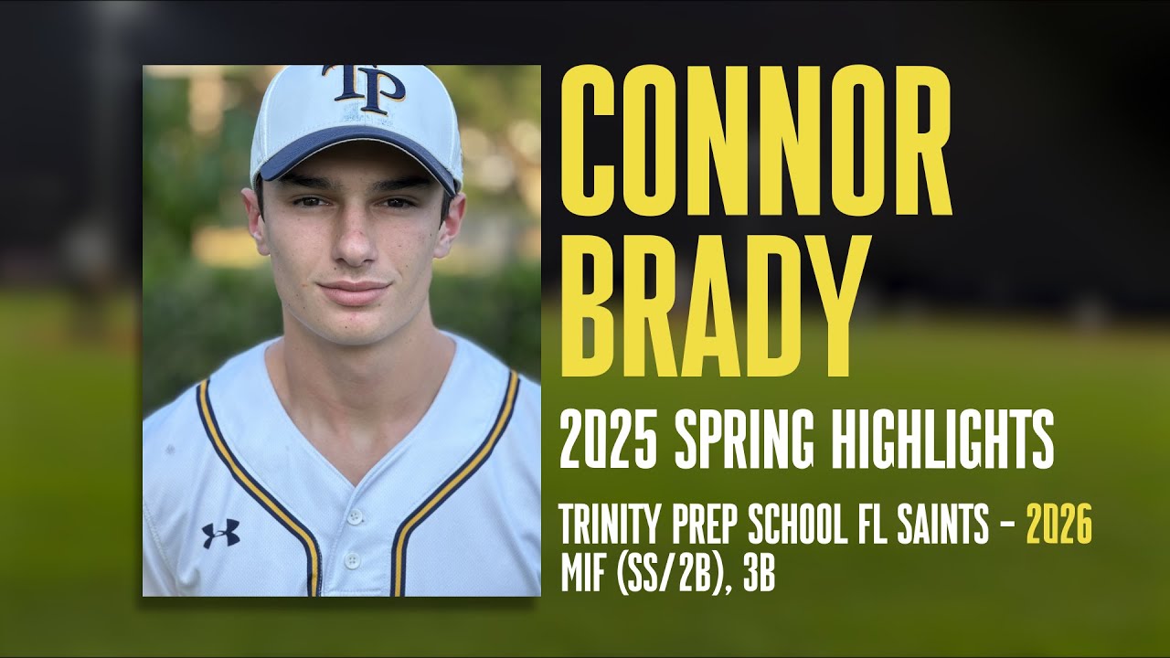 Connor Brady '26 | 2025 Spring Baseball Highlights - YouTube