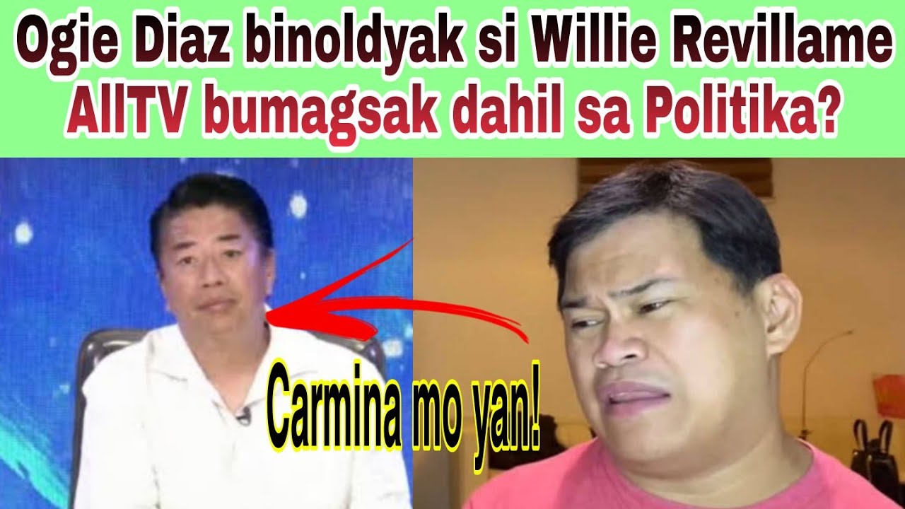 Ogie Diaz binoldyak si Willie Revillame || AllTV hindi pumatok dahil sa ...