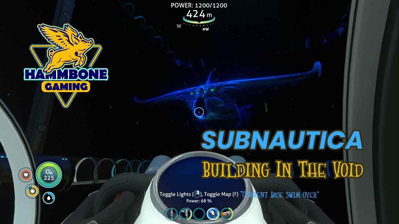 Subnautica | Building to the Void | Current Void Base Swim Over, No Construction. - YouTube