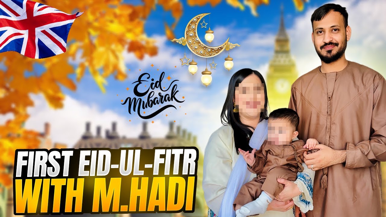 Celebrating Eid with Our Baby for the First Time! 🌙 Eid Day #1 - YouTube
