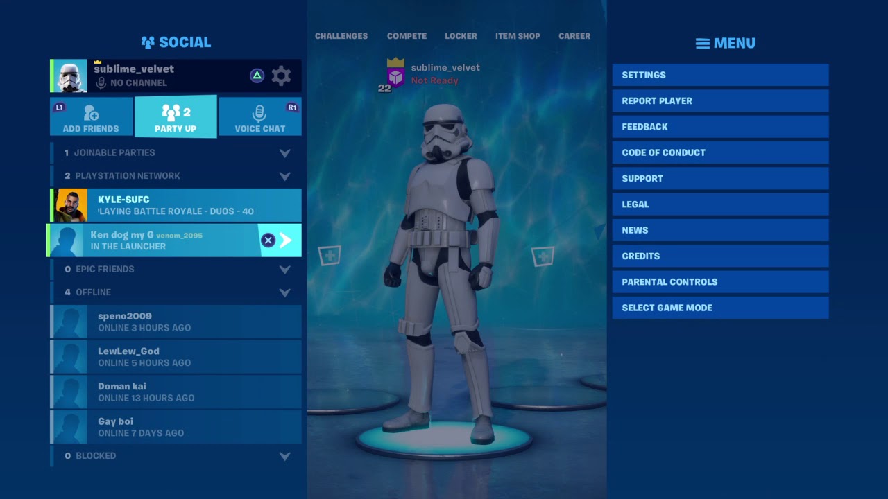 Fortnite star wars skin :] InSAnE JaRvIs - YouTube