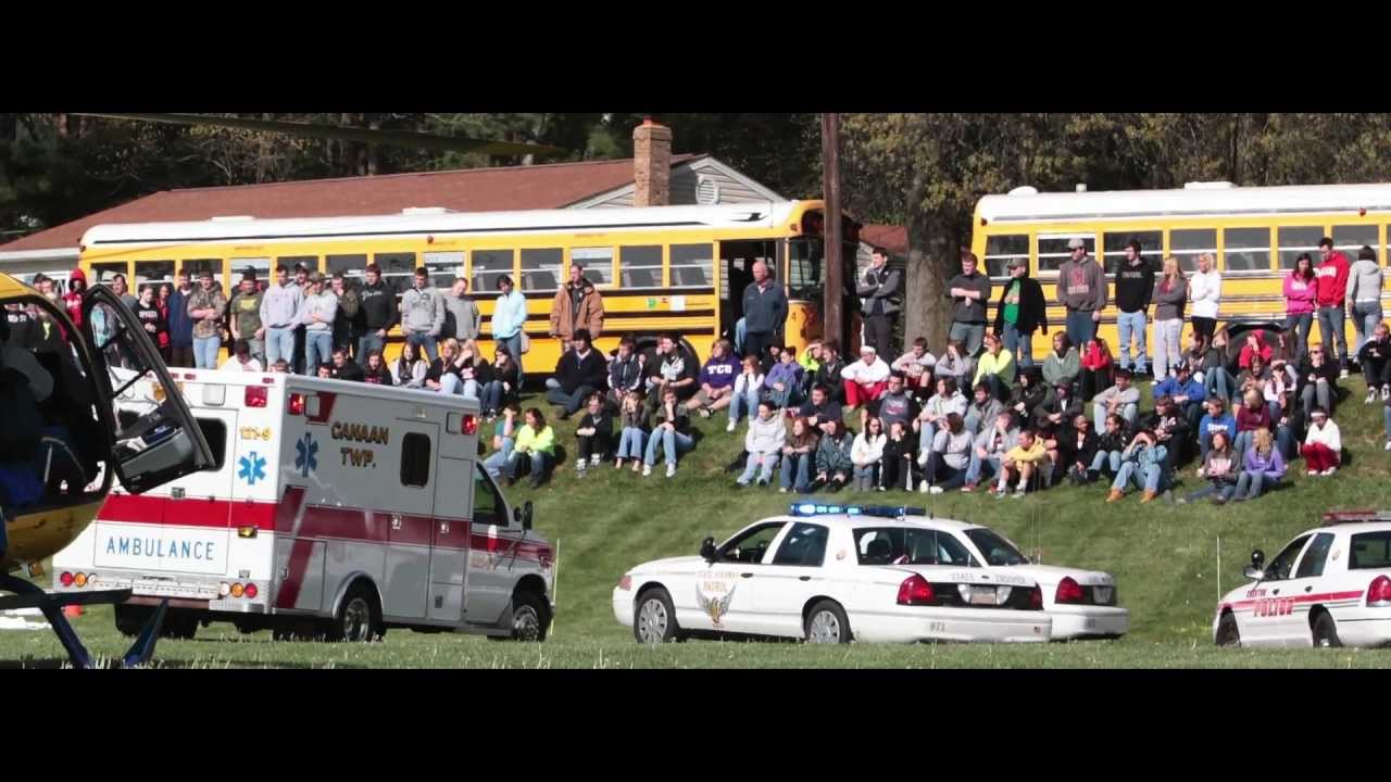Mock Crash...Rittman Ohio - YouTube