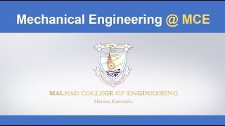 Mechanical Engineering | Malnad College of Engineering ... | Doovi