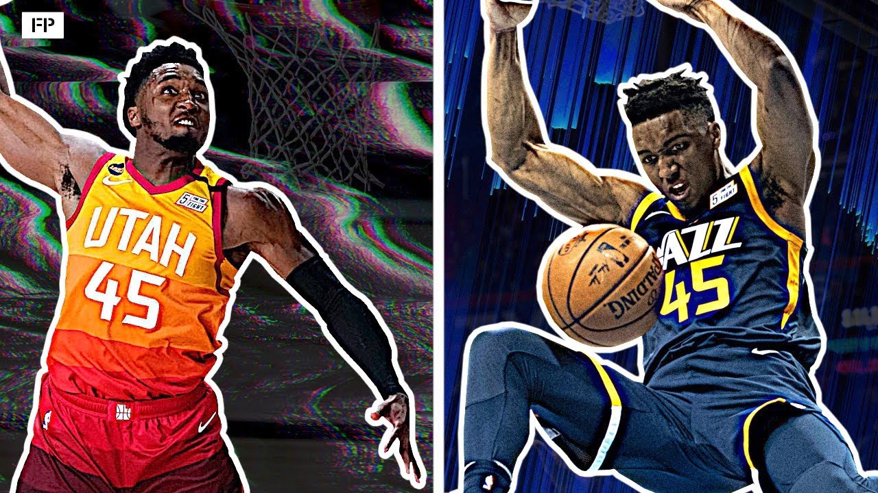 Best Of Donovan Mitchell Tomahawk Dunks! | BEST OF NBA - YouTube