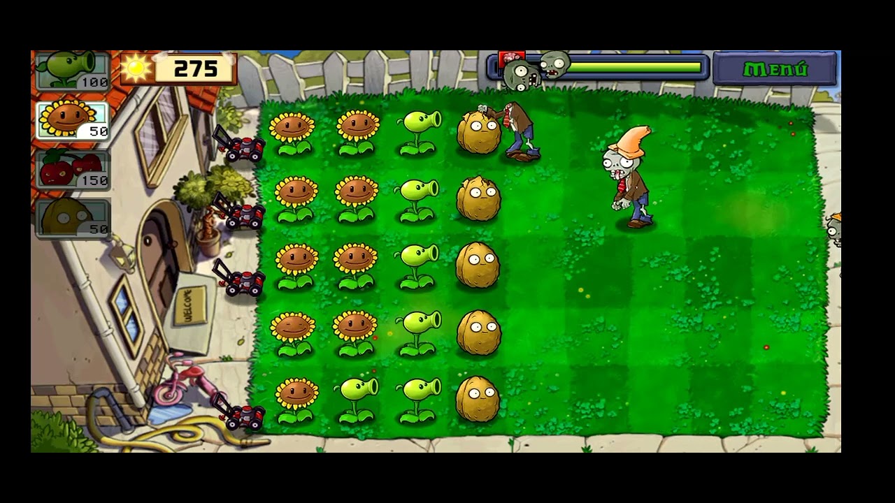 plantas contra zombies capitulo 2 papapum - YouTube