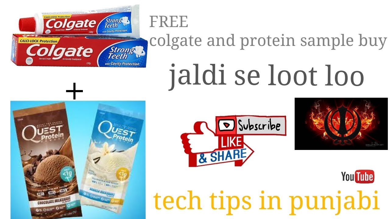 #free_colgate.nd/#protein_sample - YouTube