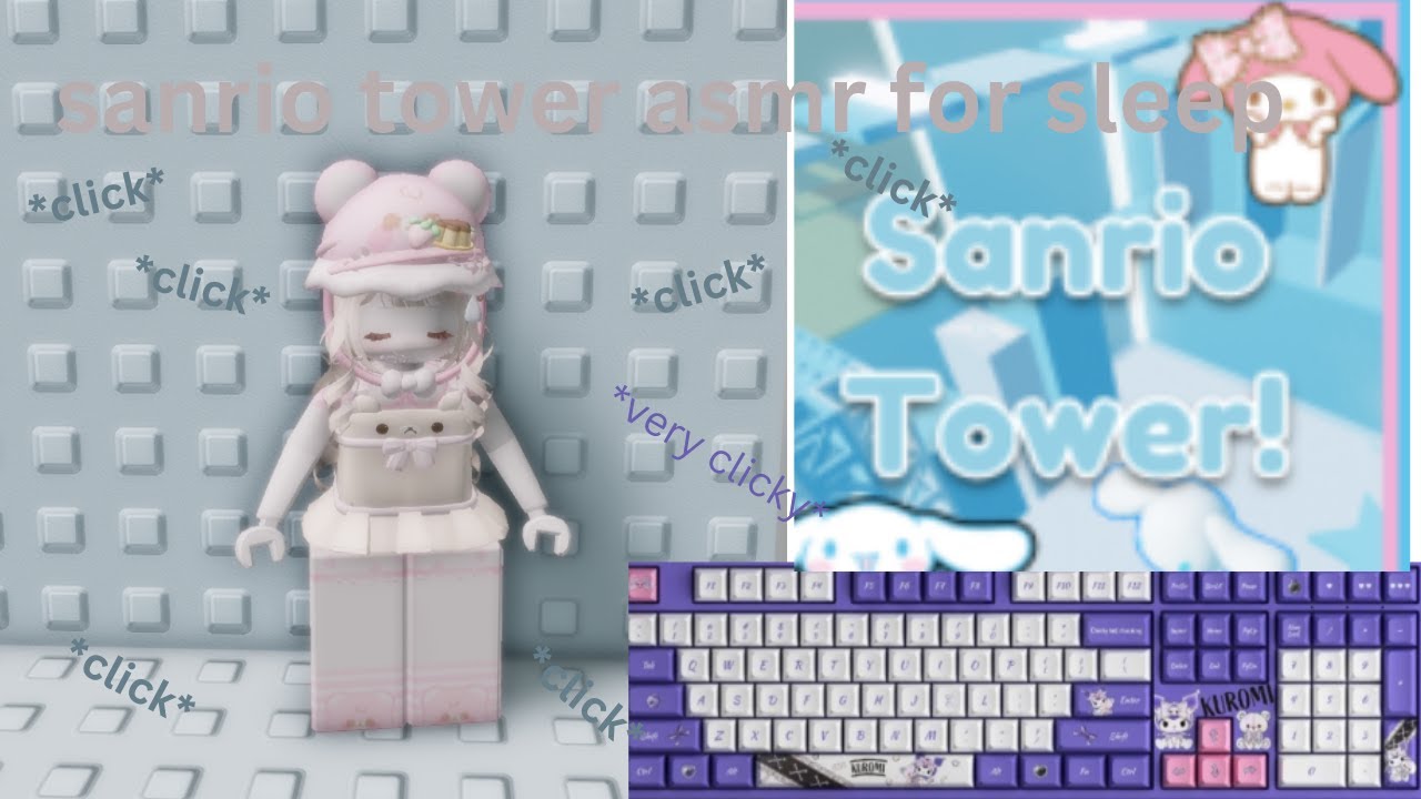 Sanrio tower asmr *keyboard asmr* - YouTube