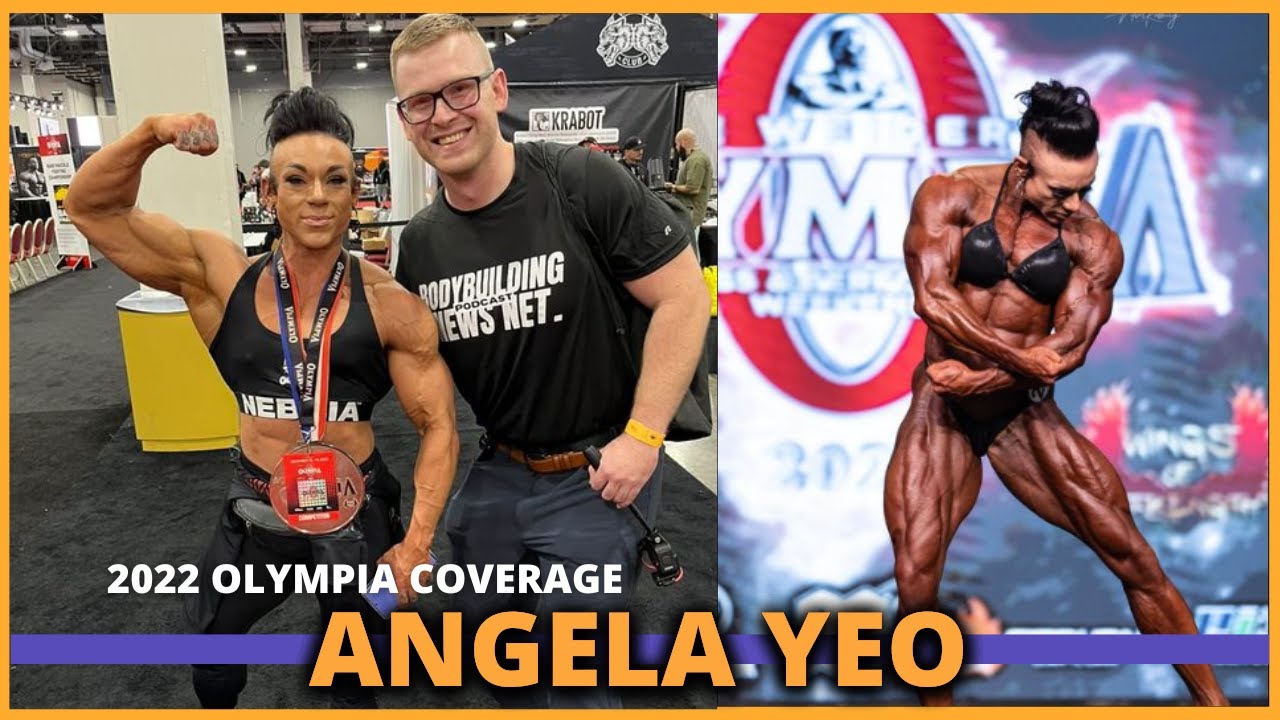 2022 Ms Olympia Runner Up Angela Yeo Olympia Recap Interview at Expo ...