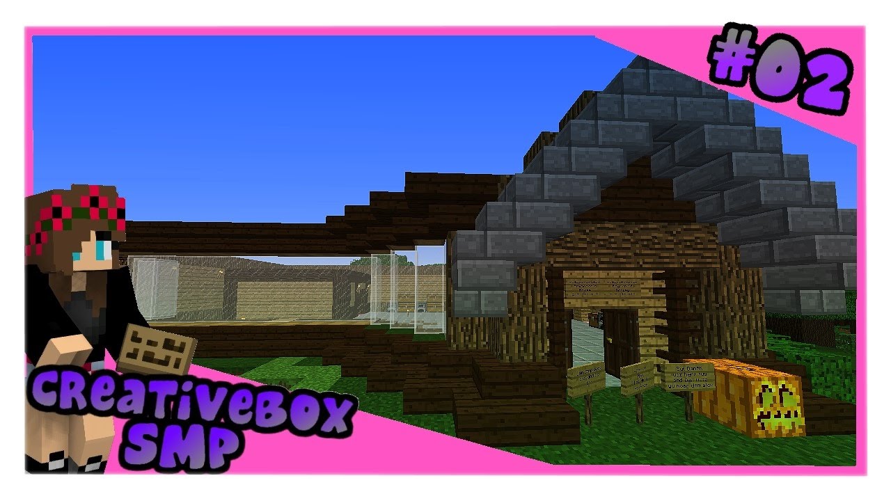 CreativeBox SMP! EP 2|| A House! - YouTube