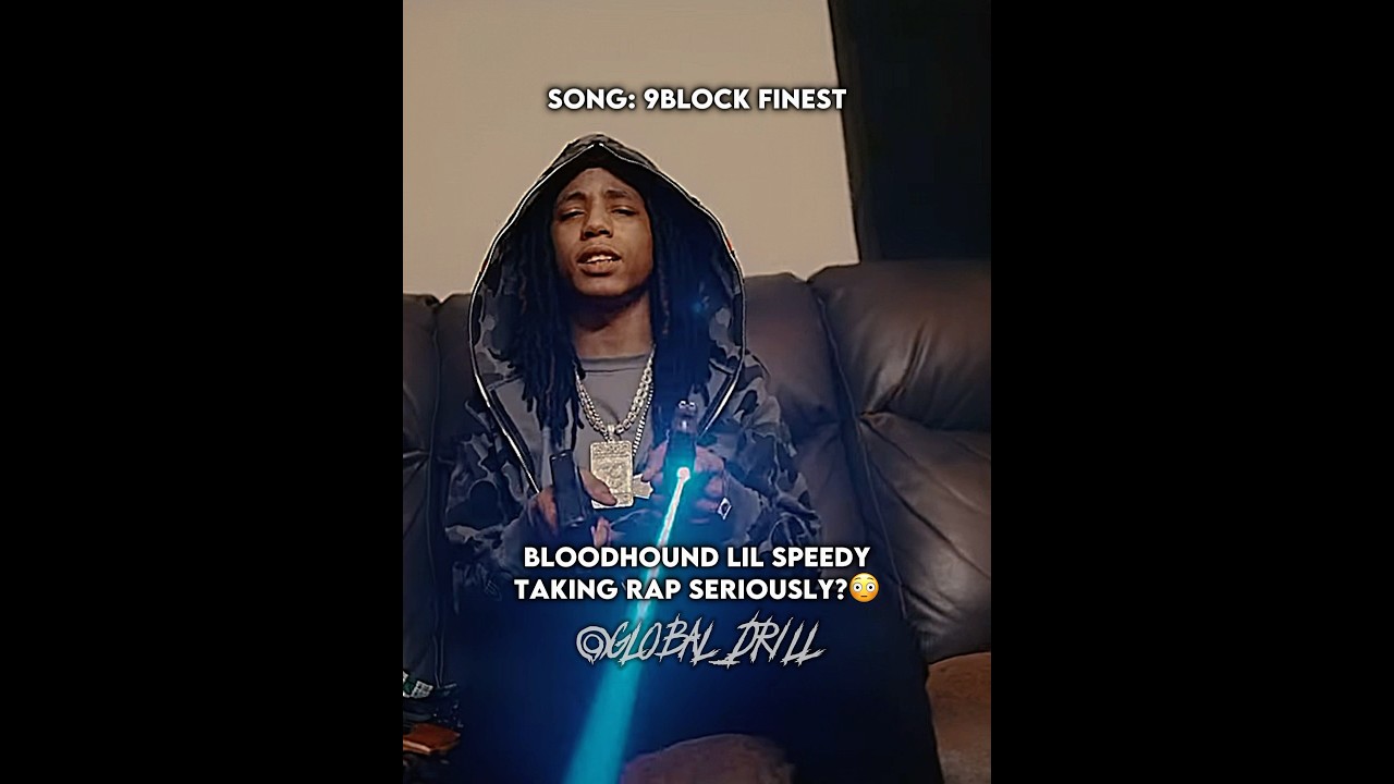 Bloodhound Lil Speedy Taking Rap Seriously?😳 #bloodhoundliljeff # ...