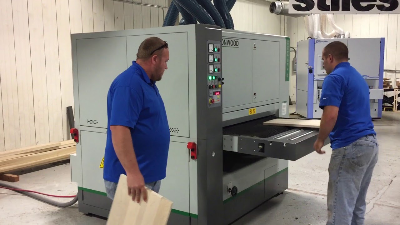 Ironwood S135 MRK Planer Sander - RT Machine Company - YouTube