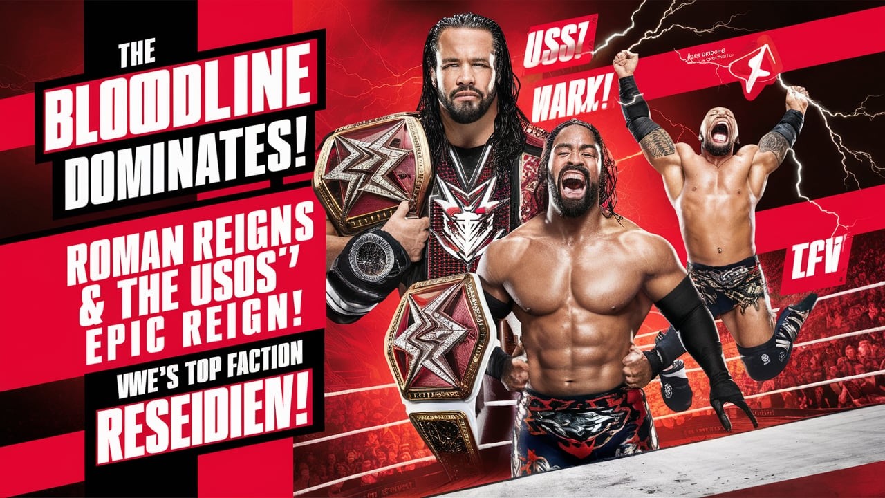 The Bloodline's Dominance: WWE's Unstoppable Force! - YouTube