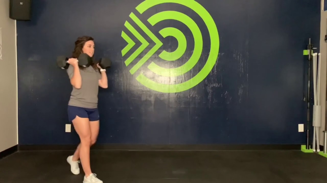 Dual Dumbbell Front Rack Carry - YouTube