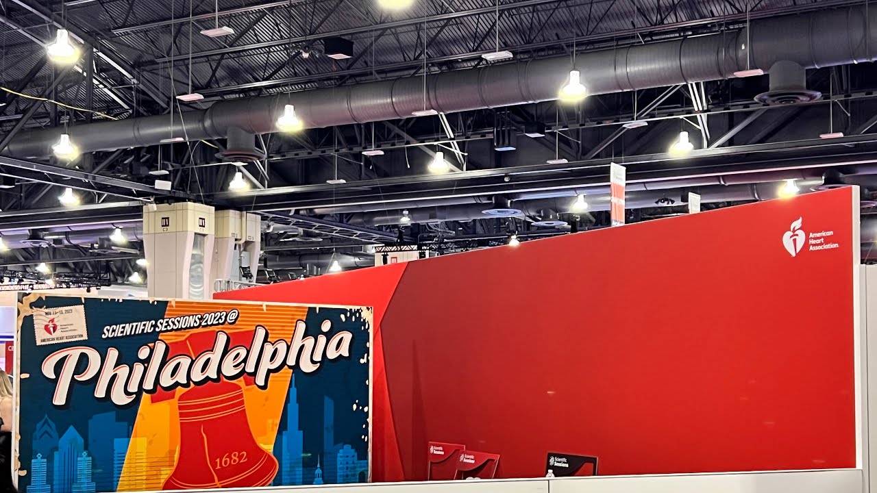American Heart Association meeting in Philadelphia (AHA 2023) - YouTube