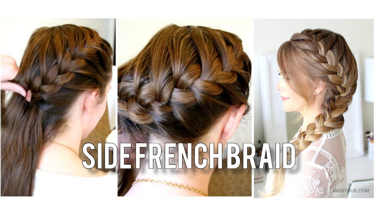 Side French Braid Tutorial | Hairstyles | Girlistic #braids #hairstyle ...