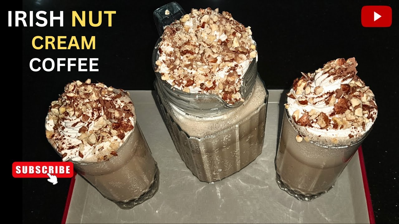 Indulge in Bliss: How to Make Irish Nut Cream Coffee at Home ☕️🍀 - YouTube