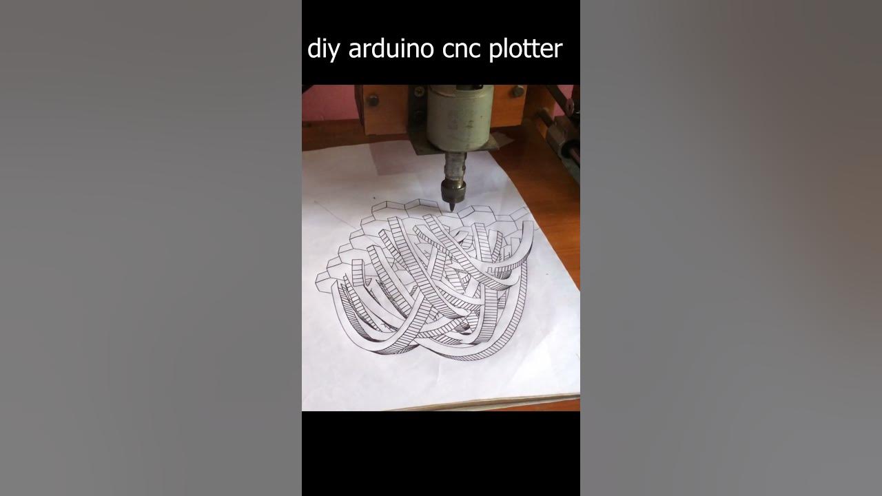 #shorts CNC,Pen Plotter,Plotter,Automatic Tool Change,Arduino,Drawing Machine,DIY - YouTube