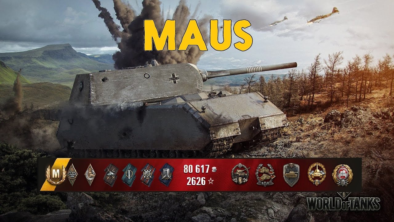 World of Tanks - Maus - Siegfried Line - Epic Gameplay - YouTube