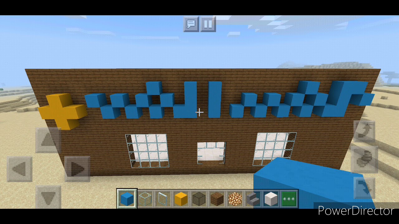 (Minecraft pe)building a Walmart city build part 3 - YouTube