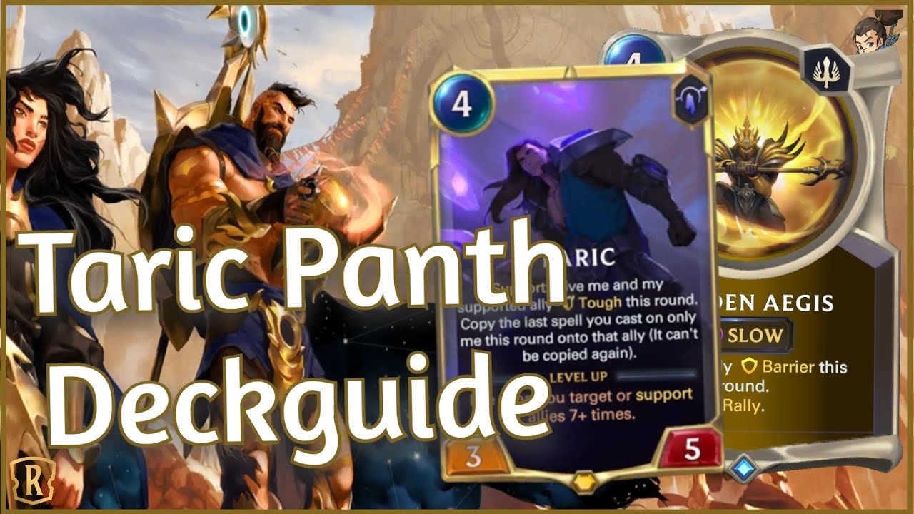 THE BEST MIDRANGE DECK! Your guide to Taric Pantheon | Legends of Runeterra - YouTube