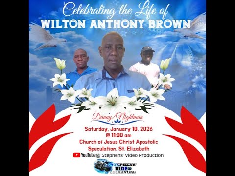 WILTON ANTHONY BROWN - YouTube
