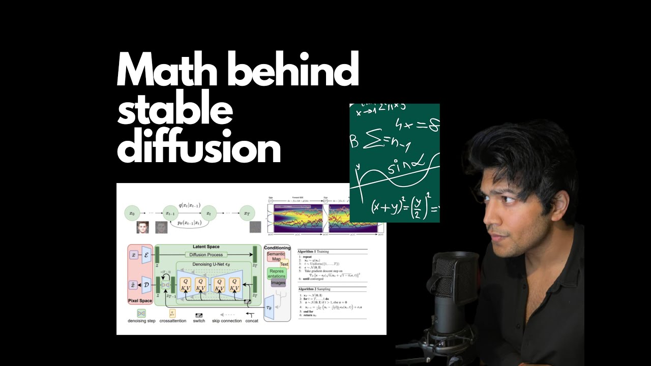 Math behind Stable Diffusion models - YouTube