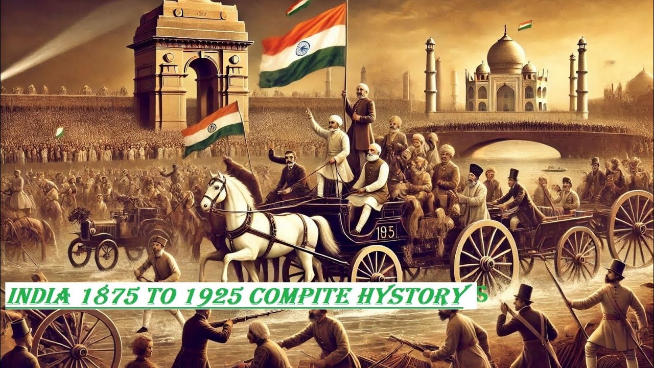 India history 1875 to 1925 pleg mahamari,haiza, dandi yatra etc - YouTube