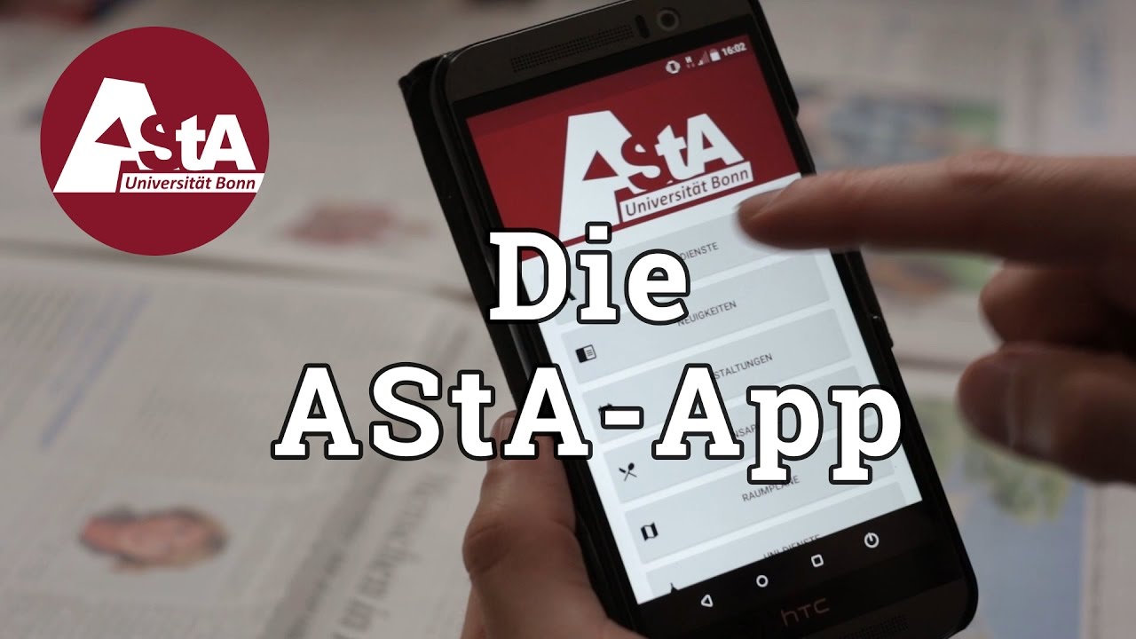 Die AStA-App für die Uni Bonn - YouTube